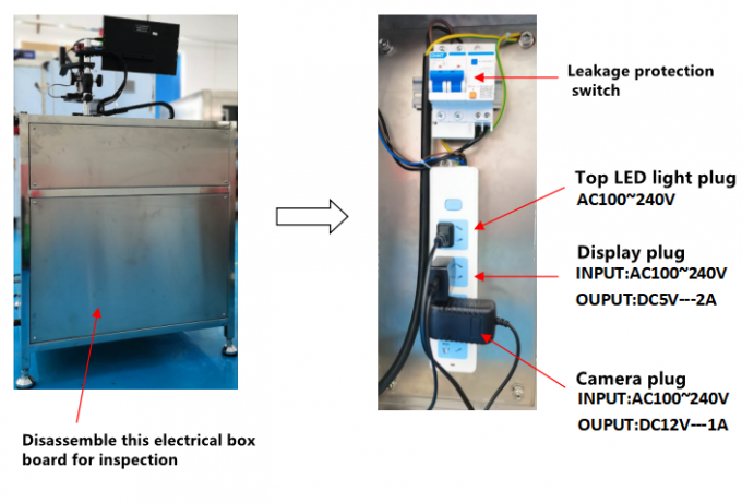 Multifunctional Stencil Inspection Table , Industrial PCB Stencil ...